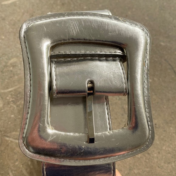 Accessories | Metalic Silver Belt | Poshmark